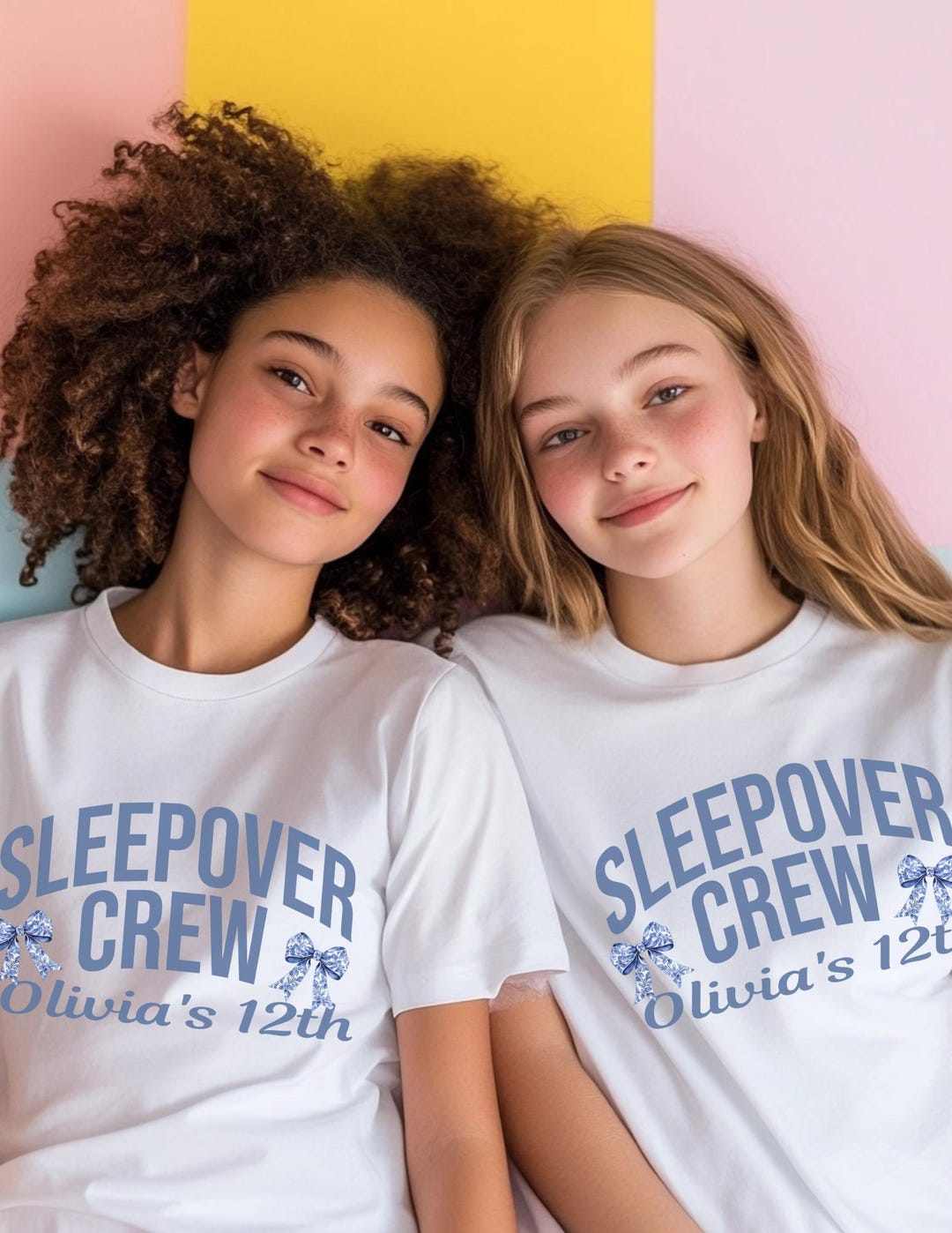 Coquette Slumber Party Favor Shirt Tween Girl Sleepover Gift Teen Girl ...