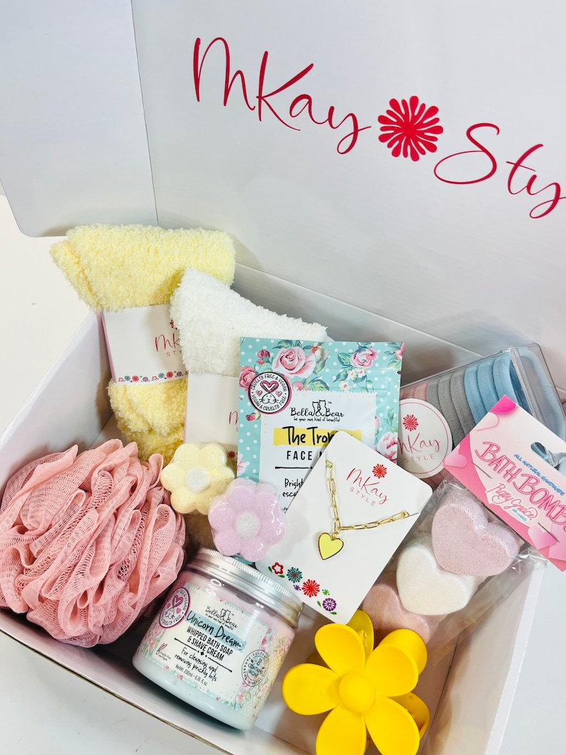 Young Girl Gift Box, Beauty Box for Girl, Spa Box, Birthday Box, Tween ...