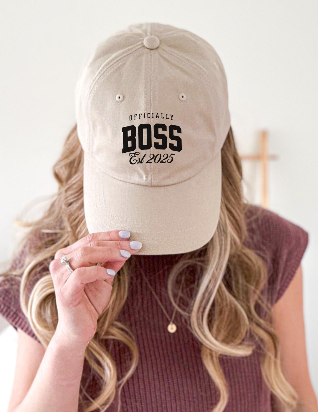 Individueller gestickter Boss-Hut Unisex Benutzerdefinierte Neuer Chef ...