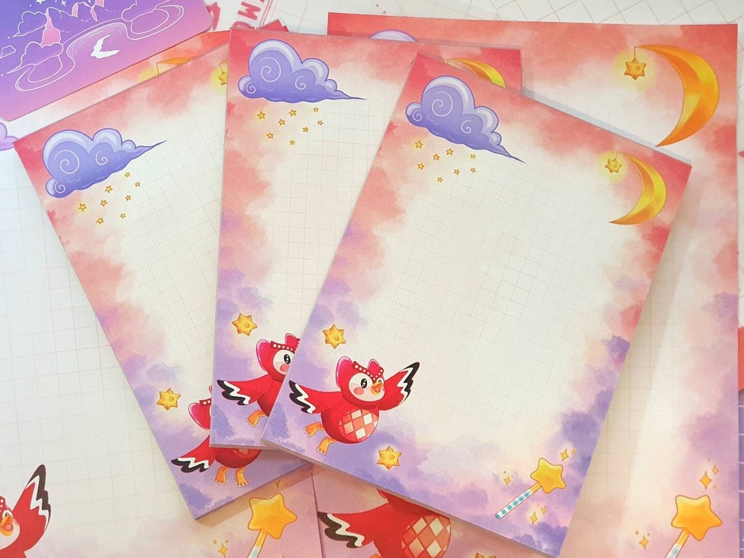 Animal Crossing Celeste Notepad Starry Sky - Etsy