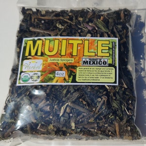 4oz Muicle Muitle Hierba/te Muycle Mexican Honeysuckle 100% Organic ...