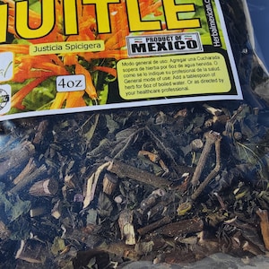 4oz Muicle Muitle Hierba/te Muycle Mexican Honeysuckle 100% Organic ...