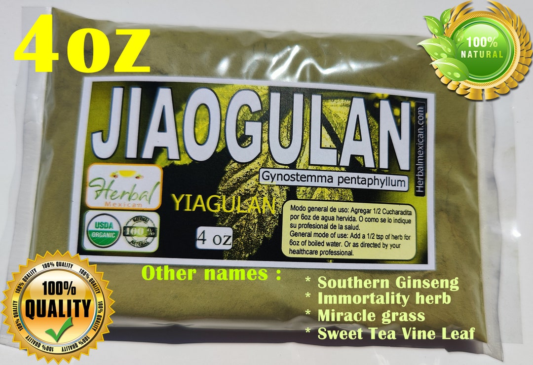 Jiaogulan Herb Powder, Jiaogulan Leaf, Gynostemma Pentaphyllum ...