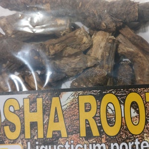 3oz Osha Root, Chuchupate, Bear Root, Ligusticum Porteri, Mountain ...