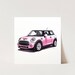 Barbie Pink Mini Cooper S Nursery Art - Digital Download Print - Kids ...