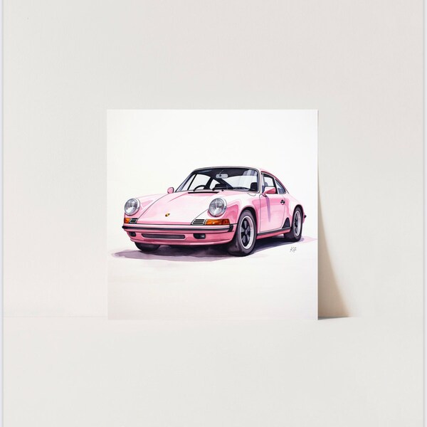 Porsche Art - Etsy