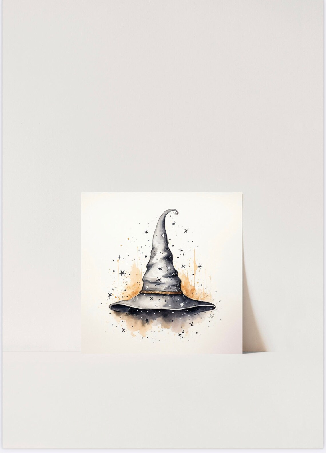 Magical Wizard Themed Hat - Printable Art - Nursery Decor - Kids Room ...
