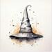 Magical Wizard Themed Hat - Printable Art - Nursery Decor - Kids Room ...
