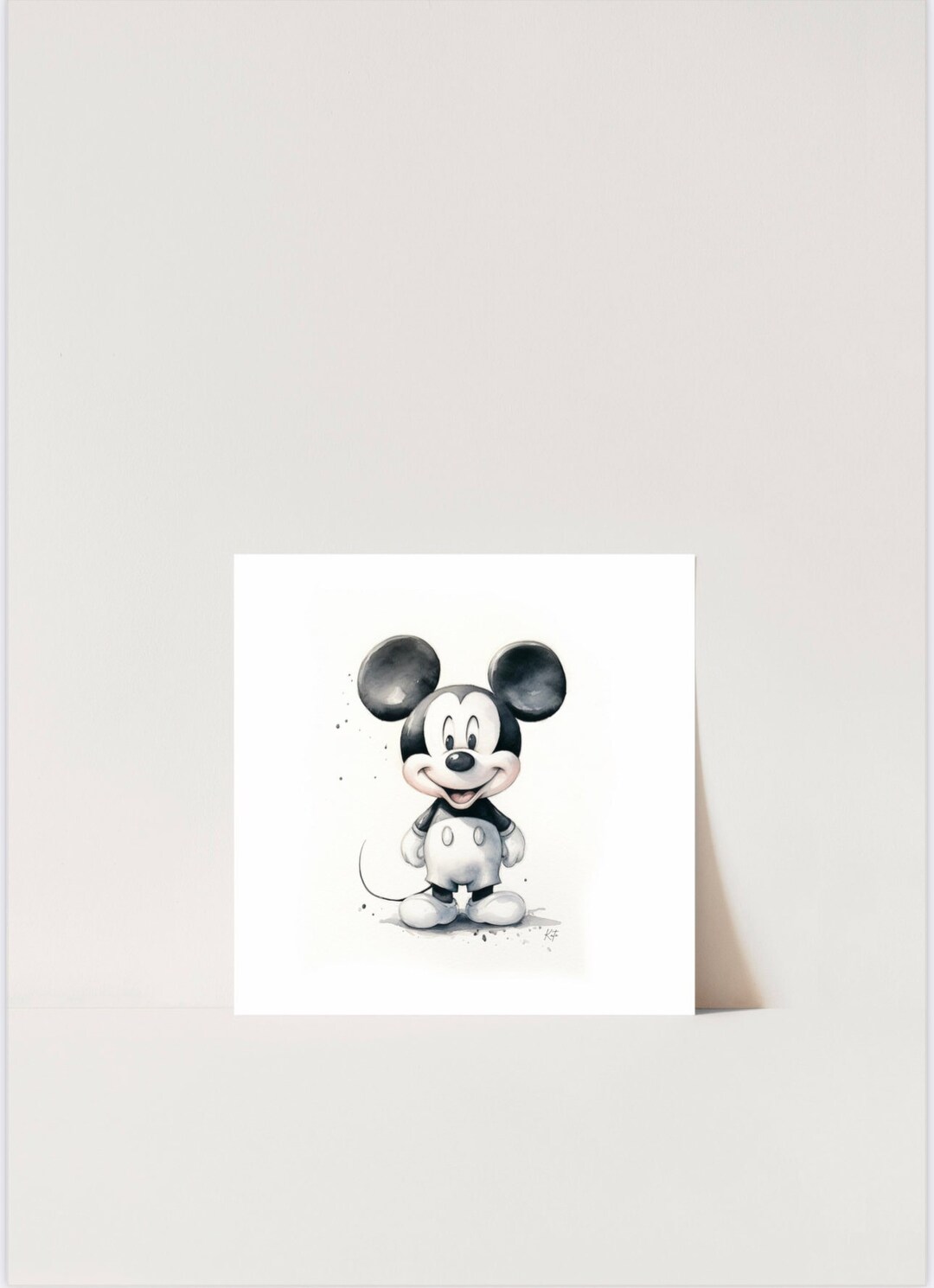 Set of Classic Cartoon Mice Printable Watercolour Art Instant Download ...
