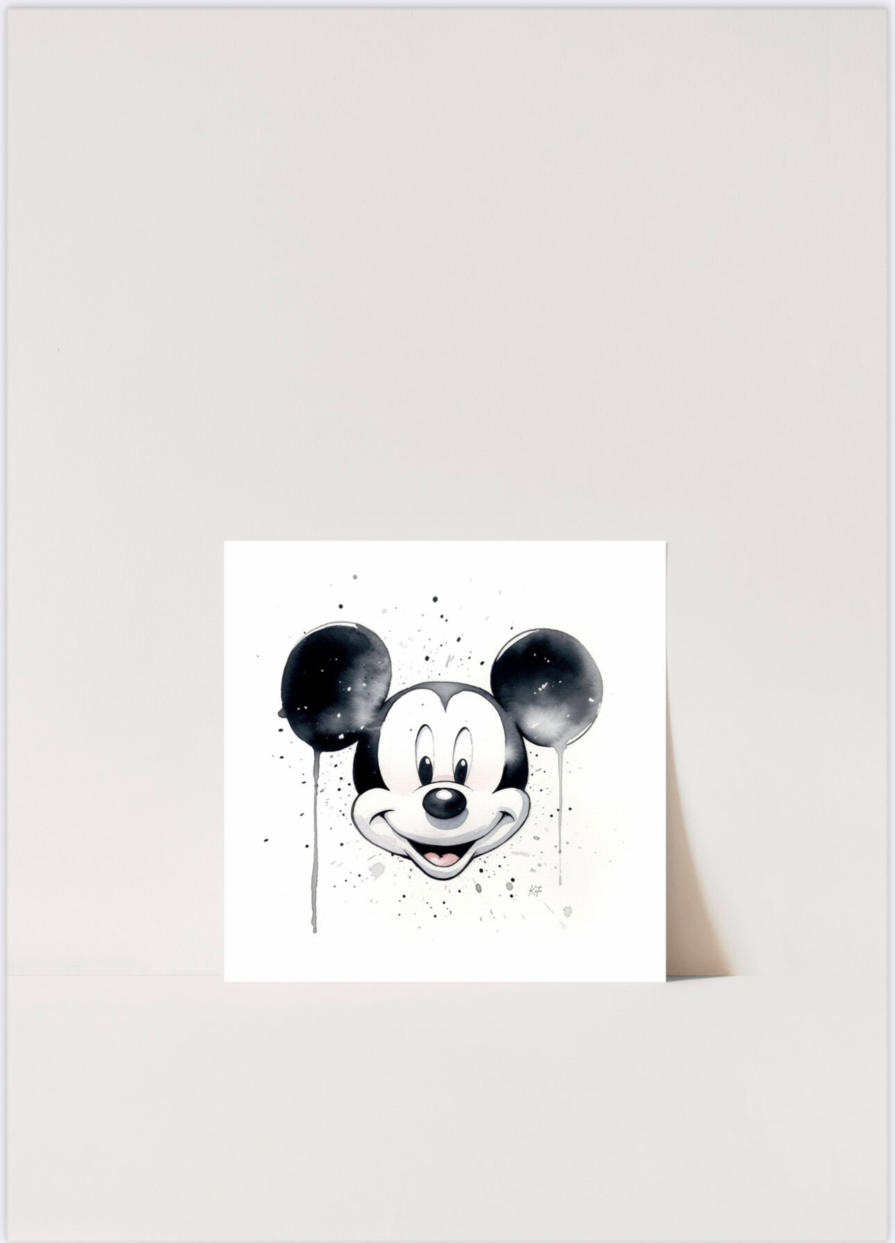 Set of Classic Cartoon Mice Printable Watercolour Art Instant Download ...