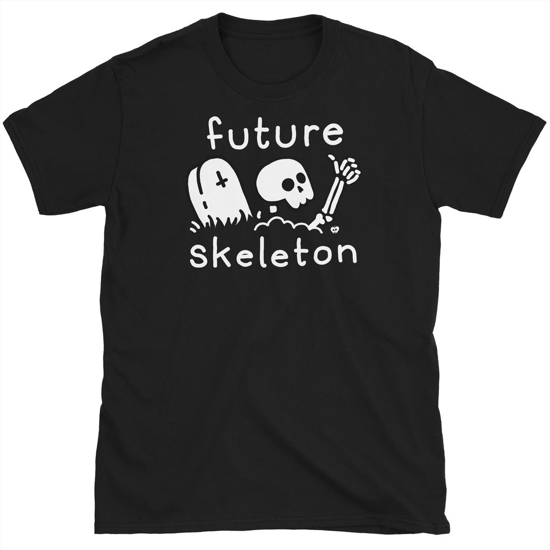 Future Skeleton - Funny Pastel Goth Clothing, Funny Skull Shirt - Etsy