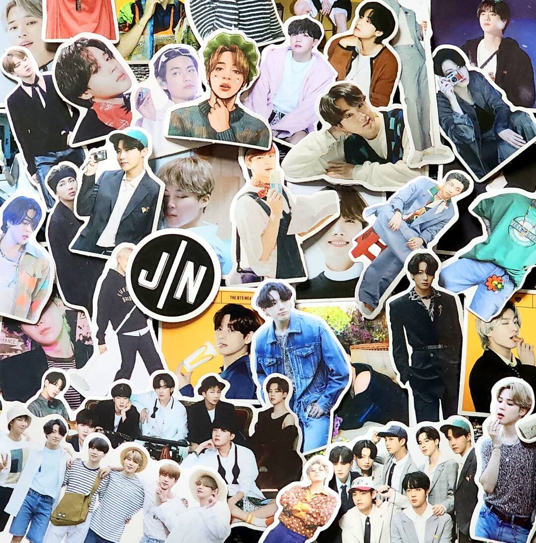 BTS Mystery Sticker Pack - Etsy
