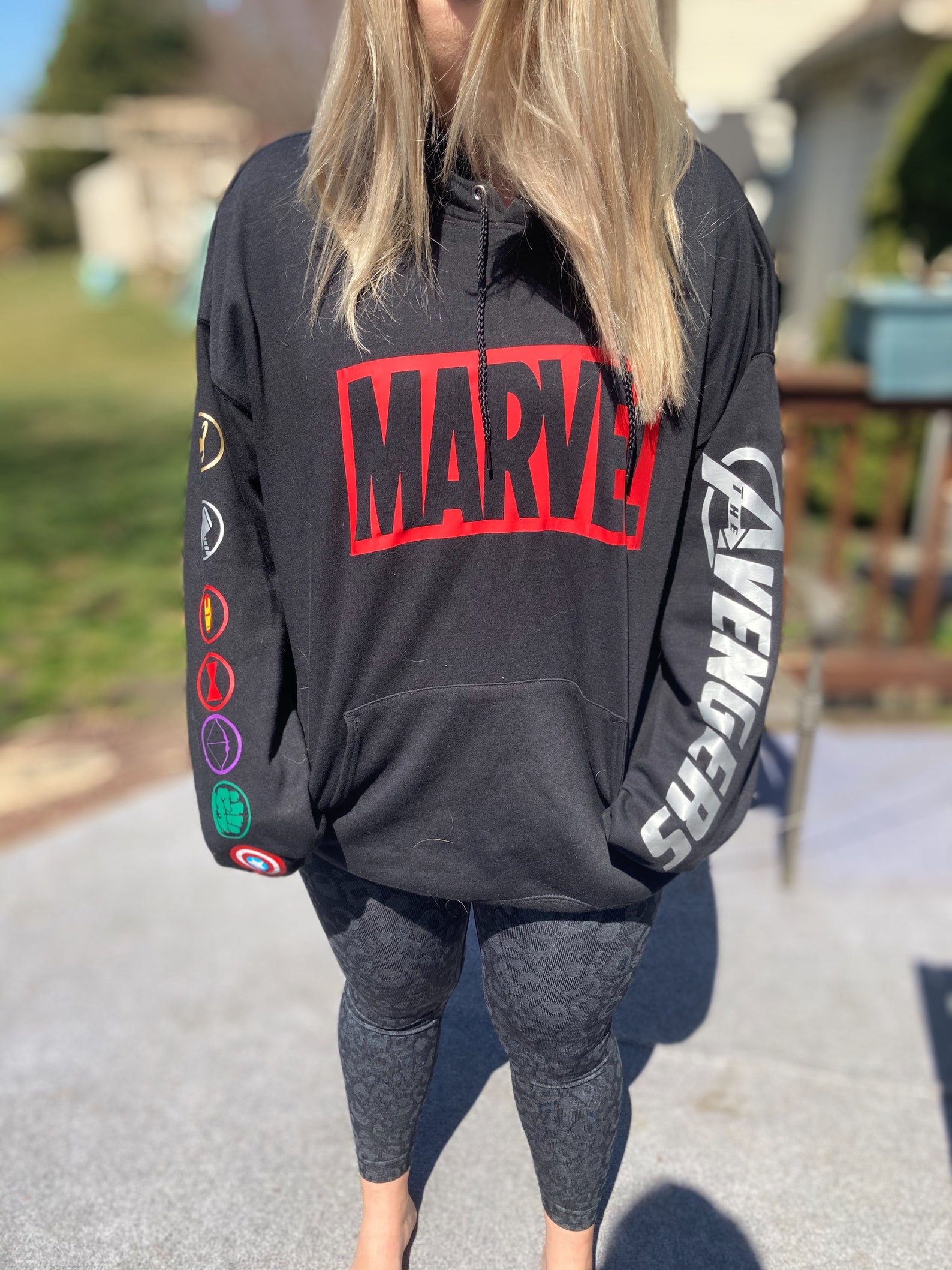 Marvel Avengers Hoodie | Etsy