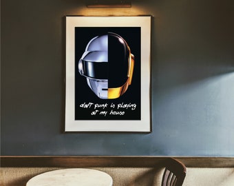 Daft Punk Random Access Memories Poster - Etsy