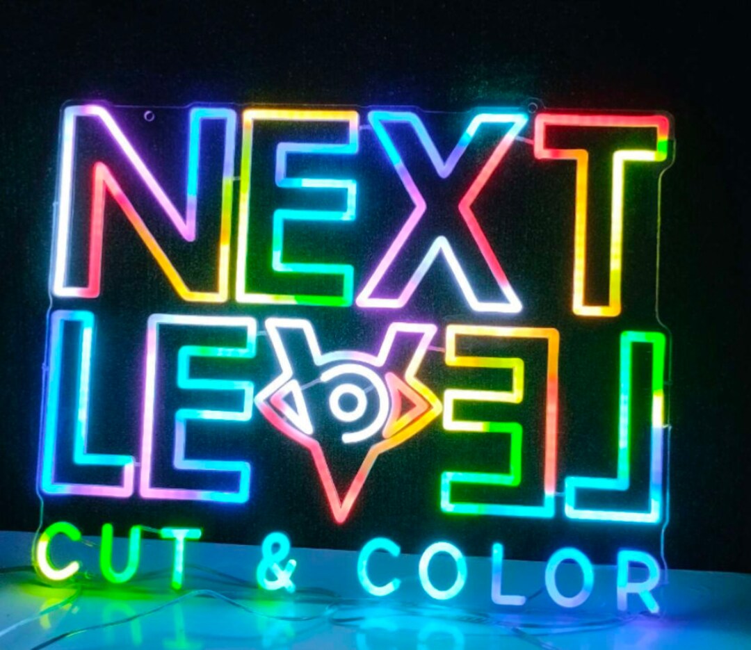 Personalized LED Neon Light Sign, Neon Sign Aesthetic Mood Lighting ...