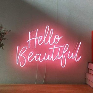 Custom Neon Sign, Neon Sign, Aesthetic Custom Neon Sign, LED Neon Sign ...