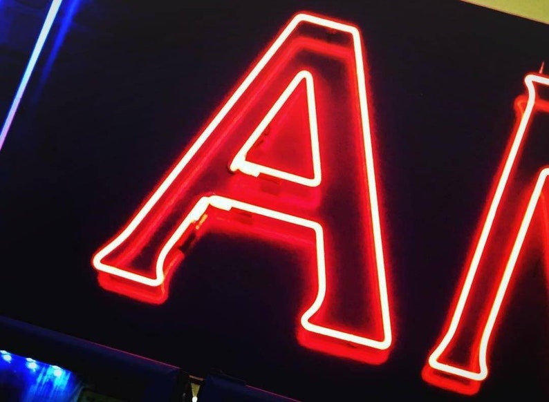 Custom Neon Sign Initial Name Sign LED Name Sign for - Etsy