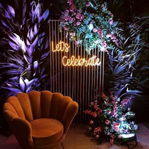 Custom LED Neon Sign: Modern Home & Office Decor - Etsy