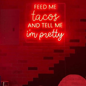 Custom Neon Sign, Neon Sign, Aesthetic Custom Neon Sign, Room Decor ...