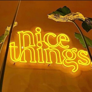 Personalized LED Neon Light Sign, Neon Sign Aesthetic Mood Lighting ...