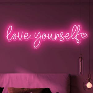 Personalized Neon LED Sign Custom Quote Name Business Logo Retro Wall ...