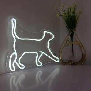 Custom LED Neon Sign: Pet, Animal, Logo, or Text - Etsy