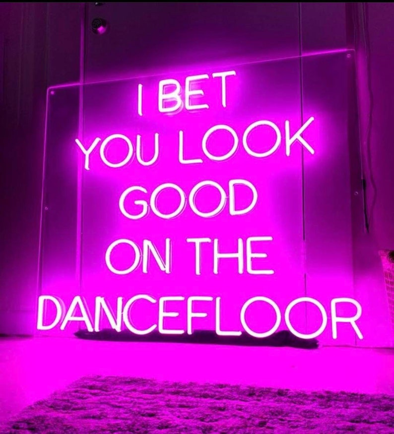 LED Neon Sign for Gym Motivational Quotes for Gym Neon Sign - Etsy