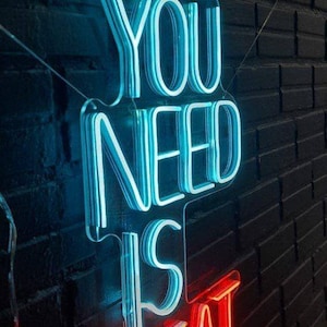 Custom Neon Sign, Mains Operated Neon, Wedding Neon Sign, Led Name Sign ...