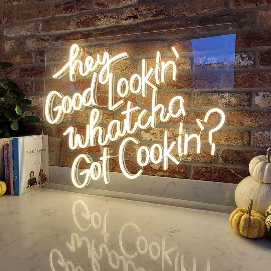 Custom LED Neon Sign: Personalized Acrylic Wall Art Home Decor - Etsy