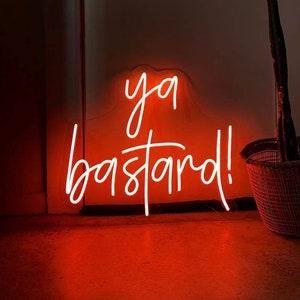 Custom LED Neon Sign: Personalized Quote, Bedroom Wall Decor - Etsy