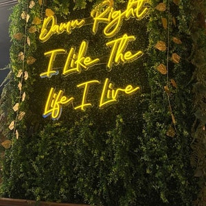 Wall Hangings Neon, Decor Signs, Personalized Gifts, Custom LED Signs ...