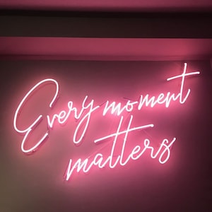 Custom Neon Sign, Aesthetic Custom Neon Art, LED Neon Signs, Wedding ...