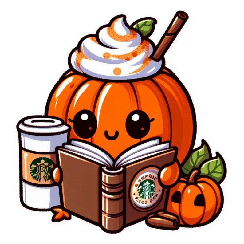PSL Png, Fall Png, Pumpkin Spice Latte Png, Happy Fall Png, Pumpkin ...