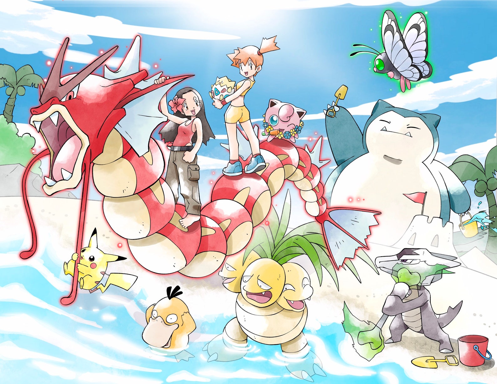 Pokémon Art Commission Pokemon Family Portrait, Custom Pokemon Avatar ...