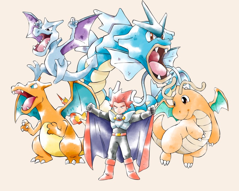 Pokémon Art Commission Pokemon Family Portrait Custom Pokemon - Etsy