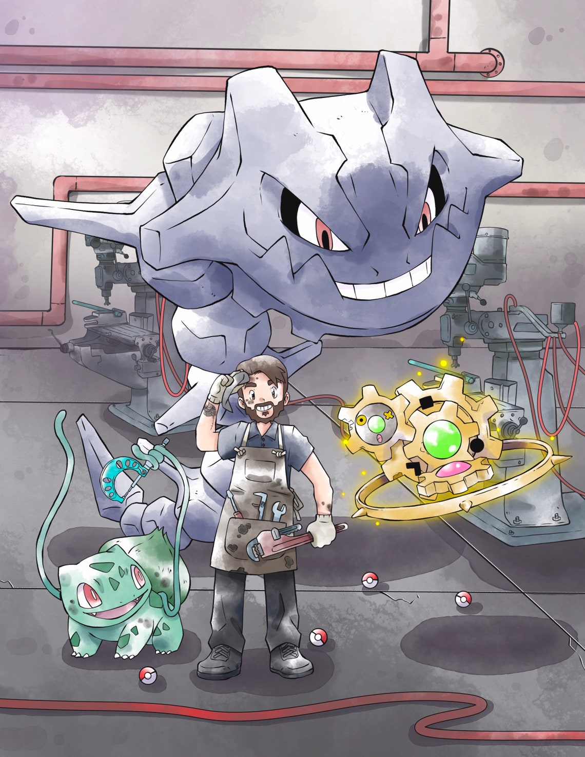 Pokémon Art Commission Pokemon Family Portrait Custom Pokemon - Etsy