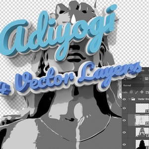 Adiyogi Vector Art (PSD) - Etsy