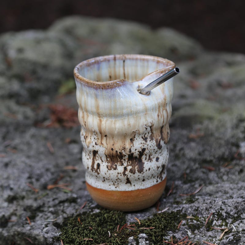 Ceramic Water Glass - Etsy