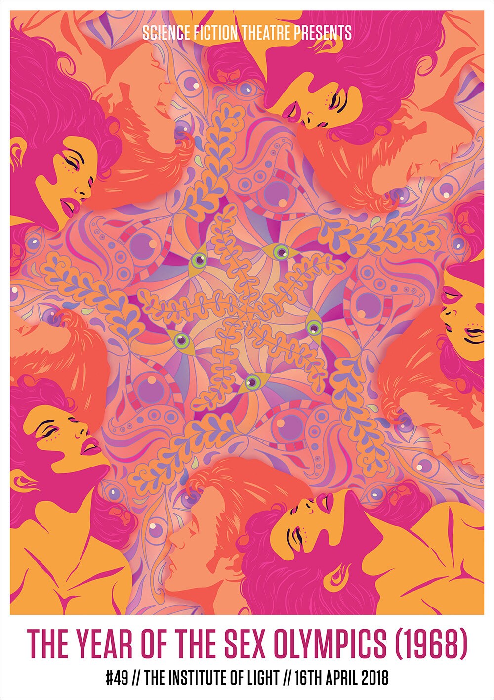The Year Of The Sex Olympics 1968 Unframed A3 Print Etsy