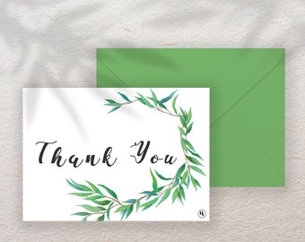 7x10 Thank You Card - Etsy