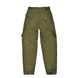 Original Dutch Heavy Duty Trousers PRELOVED Vintage Army Military ...