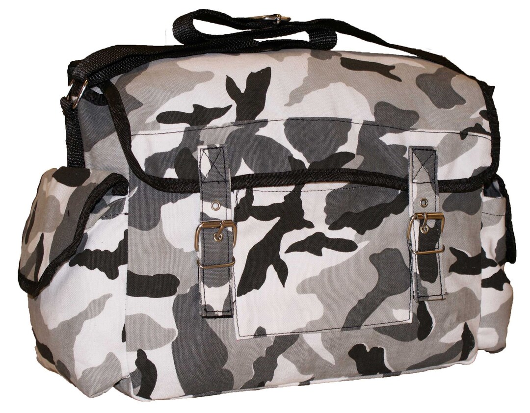 Vintage Sack Military Army Bag Shoulder Haversack Urban Camo - Etsy