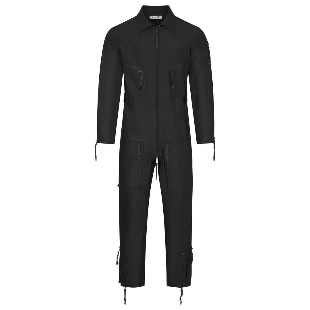 Flying Suit Jumpsuit Flight Military Pilot Air Style Coverall Zip ...