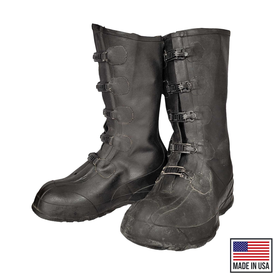 Wader Boots Original US Waterproof Rubber Clip Wellington Over Boot ...