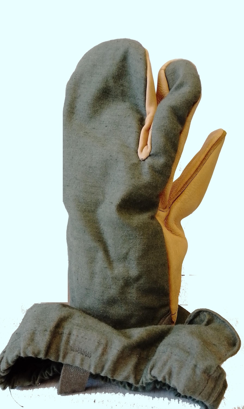 Original US Army Tri Finger Mittens Arctic Military Vintage - Etsy