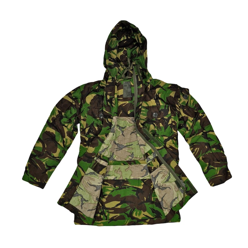 Original New British Army Smock DPM Camo Jacket Arctic Field Camouflage ...