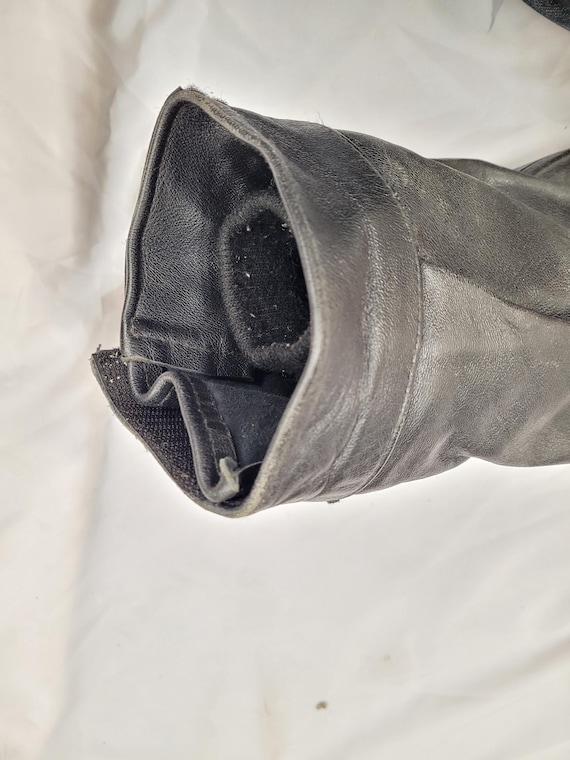 Vintage Leather Flameproof French Firefighter Jacket … - Gem