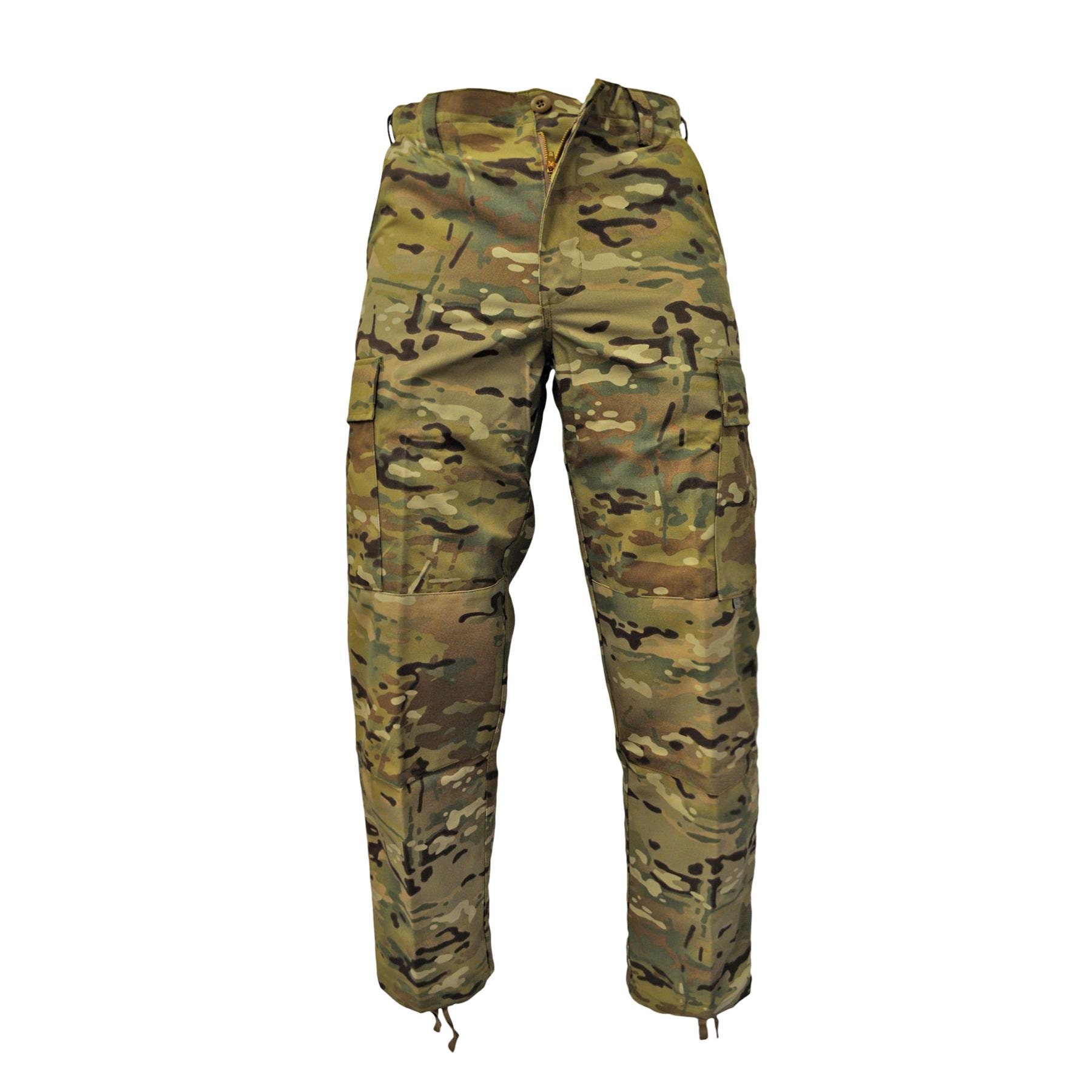 Army Trouser Original US Tru-spec BDU Multicam MTP Camouflage Combat ...