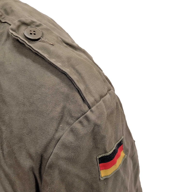 German Parka Original Army Surplus Military Winter Warm Fleece Hooded ...