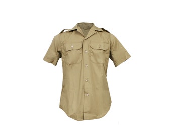 Military Tan Shirt - Etsy